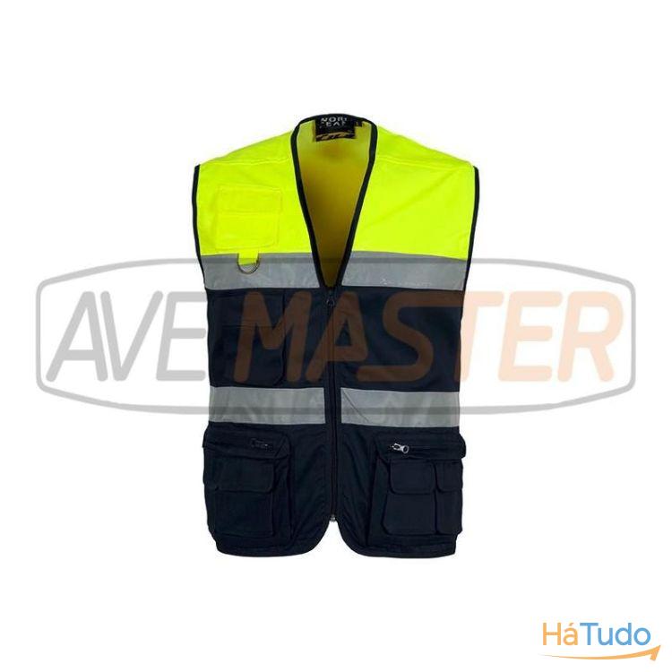 Colete refletor Azul/Amarelo C4010 - Tam XXL - 171708 |2632158 - HáTudo ...
